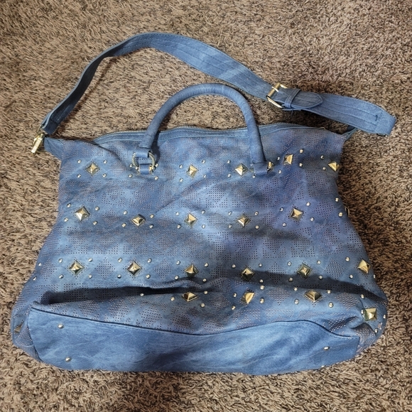 Steve Madden | Bags | Steve Madden Blue Purse | Poshmark
